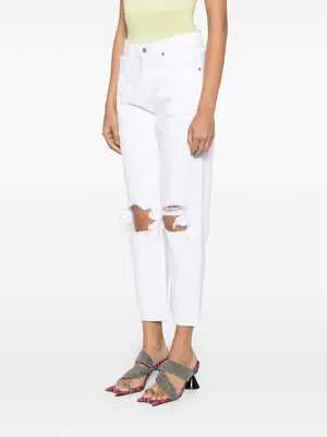 Citizens Of Humanity Distressed Straight-leg Jeans