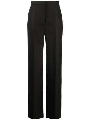 THE ROW Pressed-crease High-waisted Trousers