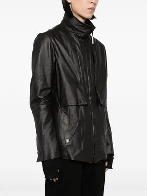 ISAAC SELLAM EXPERIENCE Disruptif Leather Jacket