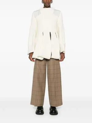 Sacai Cut-out Detail Mini Dress