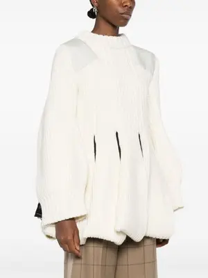 Sacai Cut-out Detail Mini Dress