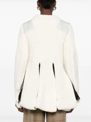Sacai Cut-out Detail Mini Dress
