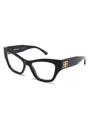Balenciaga Cat Eye-frame Glasses - Black