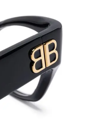 Balenciaga Cat Eye-frame Glasses - Black
