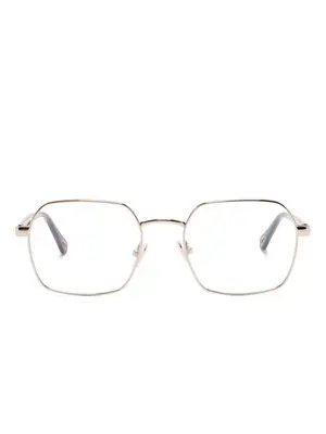 Chloé Square-frame Glasses - Gold