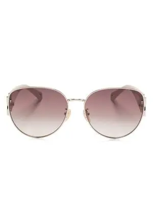 Chloé Geometric Frame Sunglasses