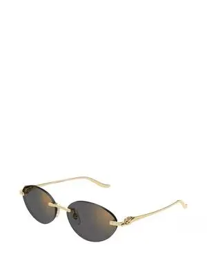 CARTIER Oval-frame Sunglasses