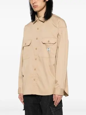 Izzue Logo Patched Shirt