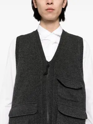 Comme Des Garçons Zip-up Cardigan