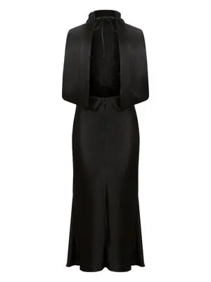 Shanghai Tang Bias-cut Backless Dress
