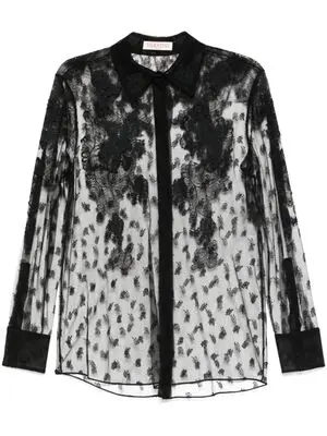 Valentino Garavani Sheer Shirts For Women