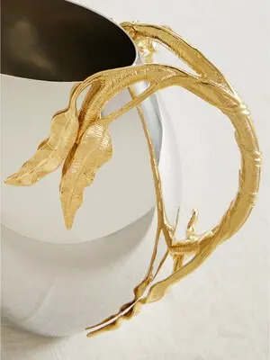L'Objet Fern Gold-plated Stainless Steel Pitcher - Silver