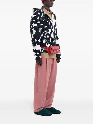 Marni Floral-print Cotton Hoodie