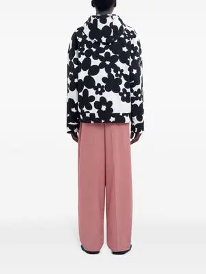 Marni Floral-print Cotton Hoodie