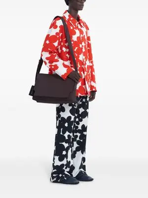 Marni Floral-print Cotton Jacket - Red