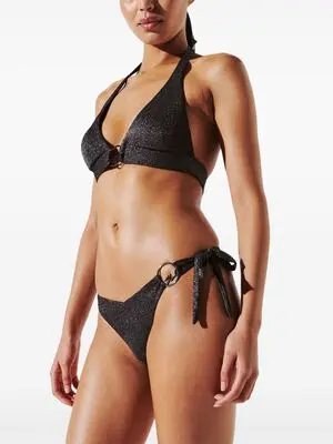 Karl Lagerfeld Logo Bikini Bottoms - Black