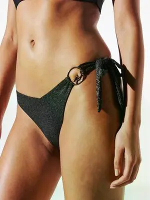 Karl Lagerfeld Logo Bikini Bottoms