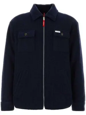 FAY Zipped Jacket - Blue