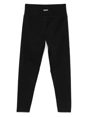 Dkny Rhinestone-logo Leggings