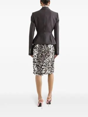 Dolce & Gabbana Sequinned Pencil Skirt