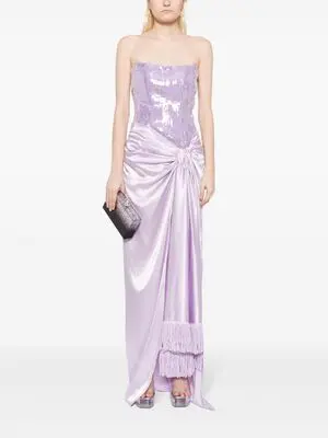BRONX AND BRONCO Gina Sequin Gown