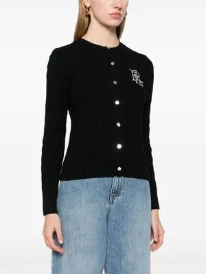 Ralph Lauren Logo-embroidered Cardigan