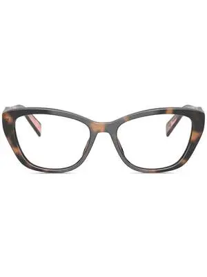 Prada Pr 19wv Eyeglasses - Brown