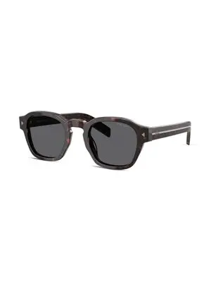 Prada Square-frame Sunglasses - Brown