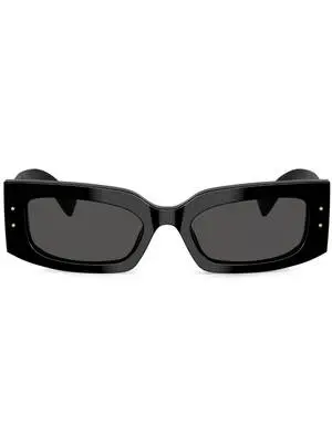 Dolce & Gabbana Rectangle-frame Sunglasses - Black