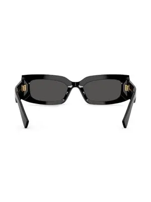 Dolce & Gabbana Rectangle-frame Sunglasses - Black
