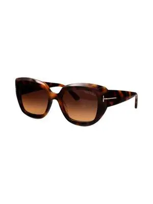 TOM FORD Square-frame Sunglasses - Brown