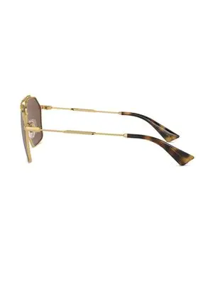 Dolce & Gabbana Square-frame Sunglasses - Gold