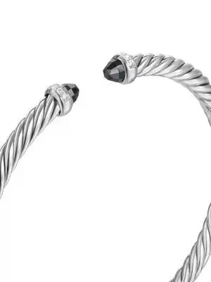 David Yurman Cablespira® Diamond Bracelet - Silver