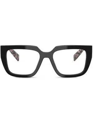 Prada Square-frame Glasses - Black
