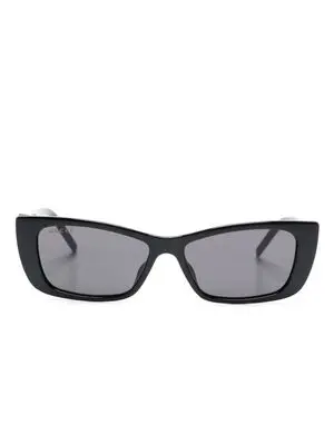 Gucci G-motif Cat-eye Sunglasses - Black