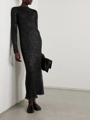 Proenza Schouler Marlowe Embellished Midi Dress