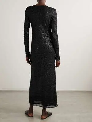 Proenza Schouler Marlowe Embellished Midi Dress