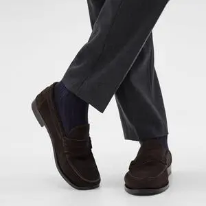 Theory Trouser Socks - Dark Navy