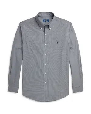 Polo Ralph Lauren Cotton Poplin Classic Fit Button Down Shirt - Black
