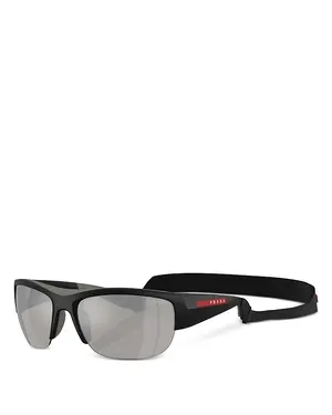 Prada Pillow Sunglasses - Gray Mirrored