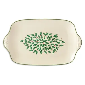 LENOX Holiday Large Serving Platter - Ivory