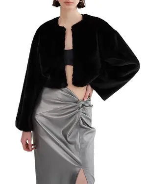 LAMARQUE Rowdie Faux Fur Coat