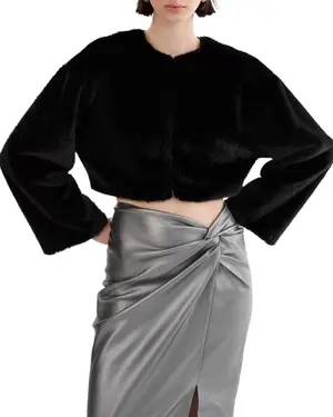 LAMARQUE Rowdie Faux Fur Coat