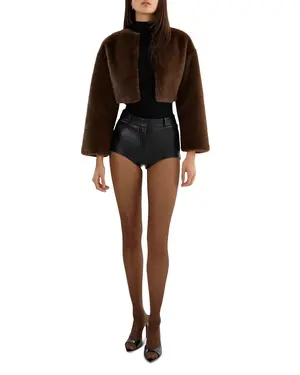 LAMARQUE Rowdie Faux Fur Coat