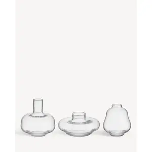KOSTA BODA Kappa Vase, Mini, Set Of 3