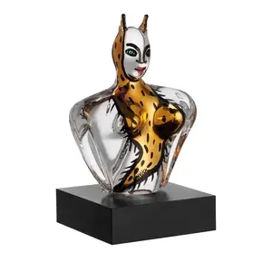 KOSTA BODA House God Glass Sculpture
