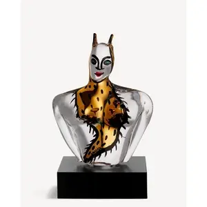 KOSTA BODA House God Glass Sculpture
