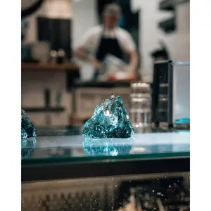 KOSTA BODA The Rock Votive, Green