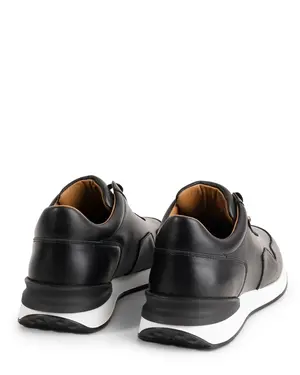 STINAA.J Noah Orthopedic Leather Sneakers - Black