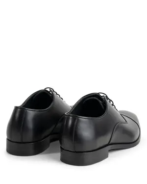 STINAA.J Classic Leather Oxford Shoes With Orthopedic Insole - Black